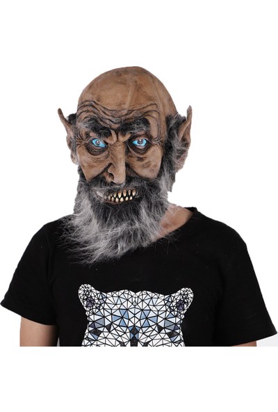 Allfun Cadılar Bayramı Hayalet Festivali Korku Maskesi Masquerade Kulak Beyaz Sakal Maskesi Cosplay (Yurt Dışından) Allfun Cadılar Bayramı Hayalet Festivali Korku Maskesi Masquerade Kulak Beyaz Sakal Maskesi Cosplay (Yurt Dışından)
