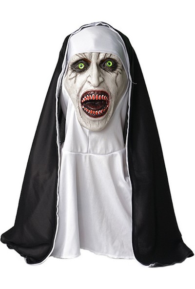Allfun Conjuring Rahibe Maskesi Cadılar Bayramı Korku Makyaj Maskesi Trick Lateks Cosplay (Yurt Dışından) Allfun Conjuring Rahibe Maskesi Cadılar Bayramı Korku Makyaj Maskesi Trick Lateks Cosplay (Yurt Dışından)