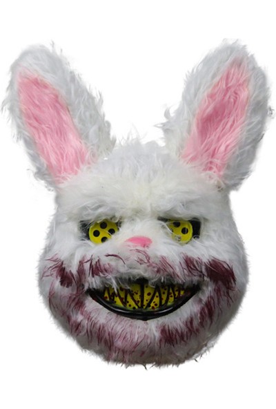 Allfun Kanlı Peluş Tavşan Maskesi Çocuk Cadılar Bayramı Hayalet Festivali Maske Tavşan Şapkası Cosplay (Yurt Dışından) Allfun Kanlı Peluş Tavşan Maskesi Çocuk Cadılar Bayramı Hayalet Festivali Maske Tavşan Şapkası Cosplay (Yurt Dışından)