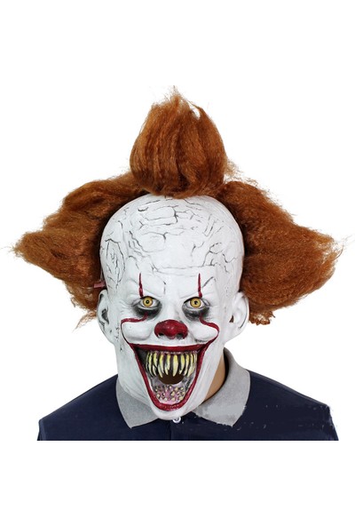 Allfun Pennywise Palyaço Ruh Maskesi Cadılar Bayramı Başlık Masquerade Korku Partisi Kostüm (Yurt Dışından) Allfun Pennywise Palyaço Ruh Maskesi Cadılar Bayramı Başlık Masquerade Korku Partisi Kostüm (Yurt Dışından)
