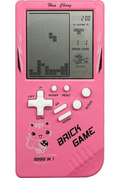 Sunsky Büyük Ekran Retro Çocuk El Oyun Konsolu Pembe (Yurt Dışından) Sunsky Büyük Ekran Retro Çocuk El Oyun Konsolu Pembe (Yurt Dışından)