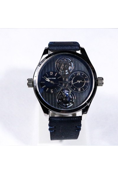 Modern Vitrin Dual Time Erkek Lüx Saat Modern Vitrin Dual Time Erkek Lüx Saat