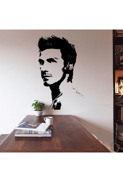 Allfun Beckham Duvar Resimleri Dekoratif Duvar Çıkartmaları 43 x 68 cm (Yurt Dışından)