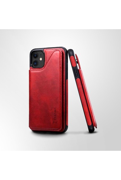 Zebana Apple iPhone 11 Pro Gorra Cüzdanlı Kılıf