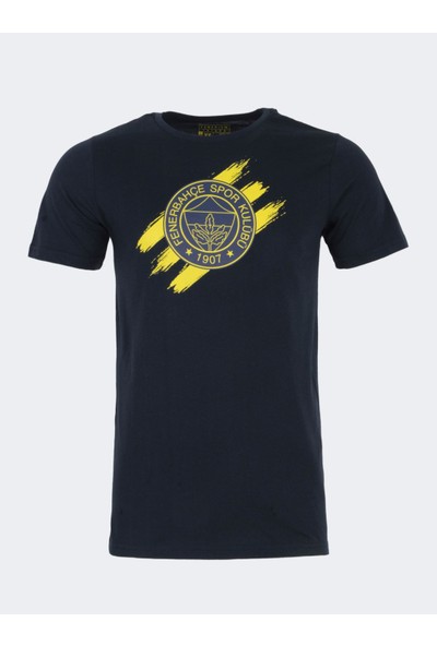 Fenerium Erkek Tribün Tramlı Baskı T-Shirt