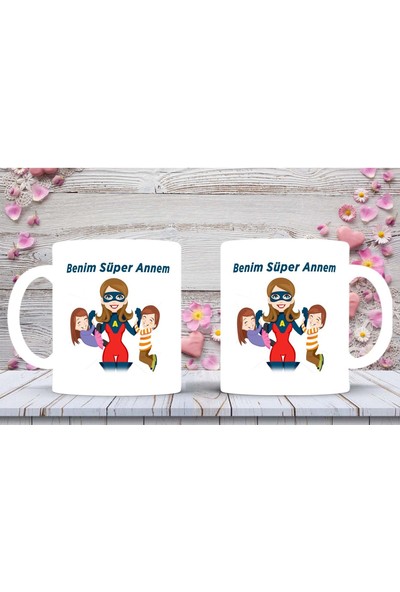 Anneler Günü Baskılı Kupa Bardak