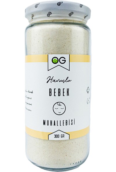 OG natural Havuçlu Bebek Muhallebi Karışımı +6 Ay 300 gr