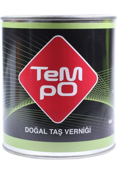 Tempo Doğal Taş Vernik Dış Cephe ve Taş Verniği 0,75 Lt Tempo Doğal Taş Vernik Dış Cephe ve Taş Verniği 0,75 Lt