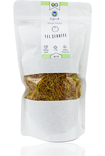 OG natural Karşık Sebzeli Tel Şehriye 180 gr +7 Ay