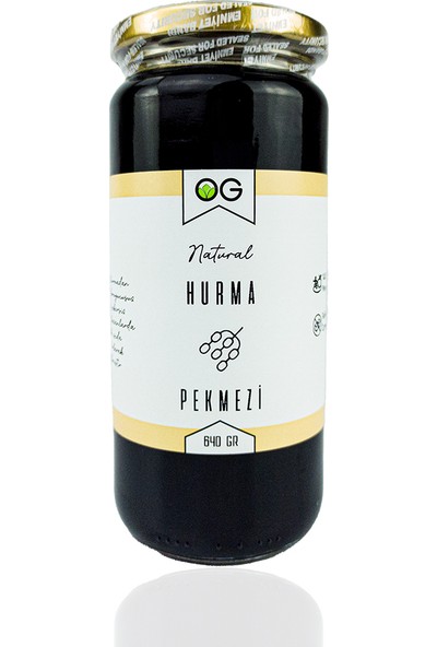 OG natural Hurma Pekmezi 640 gr +6 Ay OG natural Hurma Pekmezi 640 gr +6 Ay