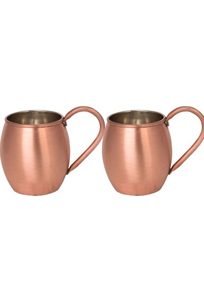 Turna Bakır Moscow Mule Bardak Düz 500 ml 2li Takım Skoç TURNA0493-24 Turna Bakır Moscow Mule Bardak Düz 500 ml 2li Takım Skoç TURNA0493-24