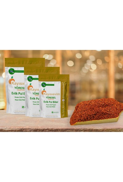 Kayısıevim Evlik Pul Biber 500 gr