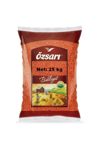 Özsarı Kırmızı Mercimek Yaprak 25 kg Özsarı Kırmızı Mercimek Yaprak 25 kg