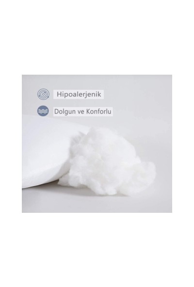 Iz Concept 2li Set Tela Kırlent Iç Yastığı Saf Silikon Dolgulu 330GR Üst Kalite - Premium Quality Throw Pillow Iz Concept 2li Set Tela Kırlent Iç Yastığı Saf Silikon Dolgulu 330GR Üst Kalite - Premium Quality Throw Pillow