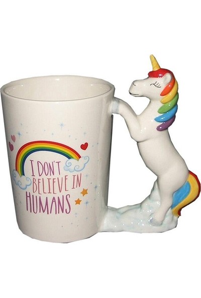 Go İthalat Lüks Unicorn Kupa Bardak