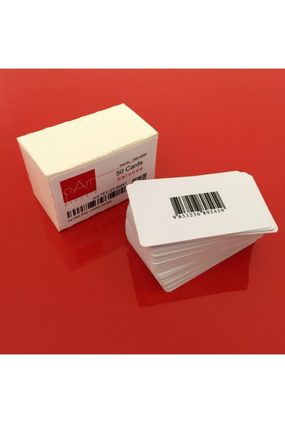 Part Barkod Baskılı Termal Pvc Kart 50 Adet Part Barkod Baskılı Termal Pvc Kart 50 Adet