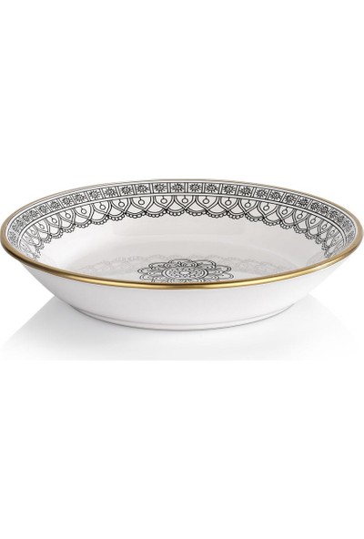 Schafer Mystıc Yemek Tabağı-Ø20,5cm-1 Parça-Siyah Schafer Mystıc Yemek Tabağı-Ø20,5cm-1 Parça-Siyah