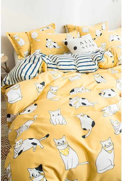 Tek Kişilik Çift Taraflı Nevresim Takımı