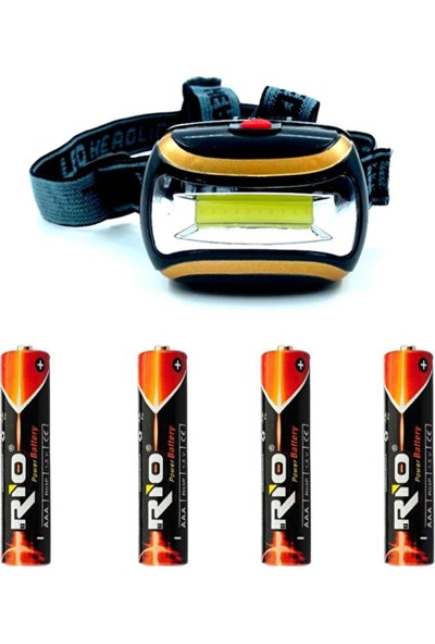 Gen-Of 3W 3 Kademeli Fonksiyonlu LED Kafa Lambası+Aaa 4 Lü Pil Gkh Gen-Of 3W 3 Kademeli Fonksiyonlu LED Kafa Lambası+Aaa 4 Lü Pil Gkh
