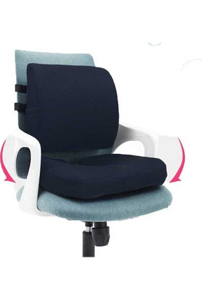 Bumbo Konforlu Sırt Oturma Minder + 0turma Koltuğu 2'li Set Bumbo Konforlu Sırt Oturma Minder + 0turma Koltuğu 2'li Set