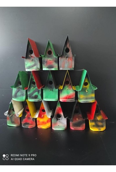 Çotanaklar Kafes Doğa Kuş Yuvalığı Çatılı