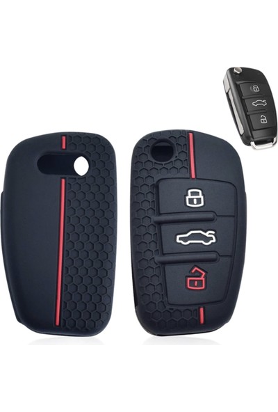 Xukey Audi A1 A3 A4 A5 B7 A3 8V 8P A6 C6 Q2 Q3 Q7 Tt R8 Anahtar Kılıfı Xukey Audi A1 A3 A4 A5 B7 A3 8V 8P A6 C6 Q2 Q3 Q7 Tt R8 Anahtar Kılıfı