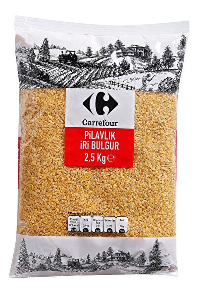 Carrefour Pilavlık Bulgur 2,5 kg Carrefour Pilavlık Bulgur 2,5 kg