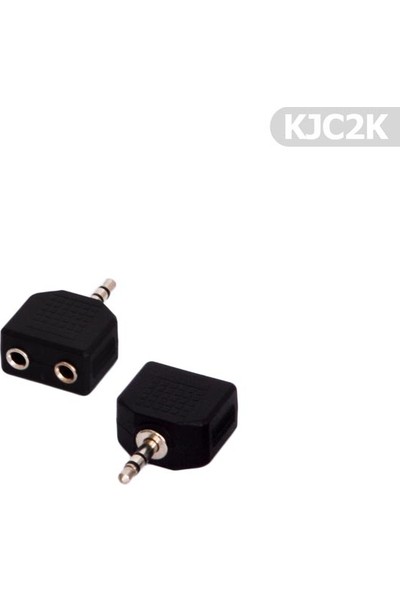 Hilall Shop Kablo Jak Çoğaltıcı 2'li 3.50MM KJC2K Hilall Shop Kablo Jak Çoğaltıcı 2'li 3.50MM KJC2K