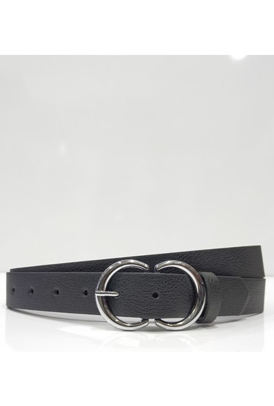 Enpovi Kadın Kemer Siyah