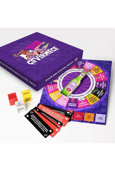 Hediyemen Yetişkinlere Özel Şişe Çevirmece Oyunu