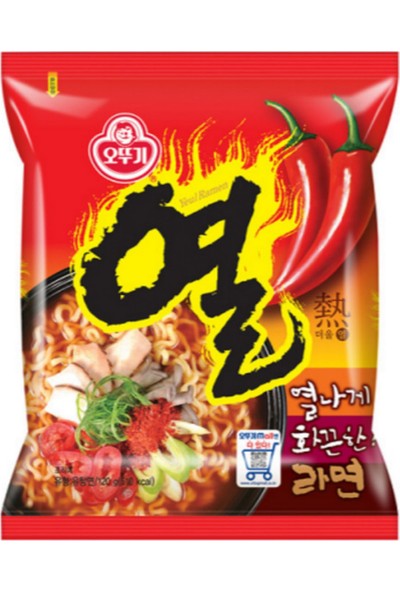 Ottogi Acılı Yeol Ramen 120 gr (Spicy Ramen)