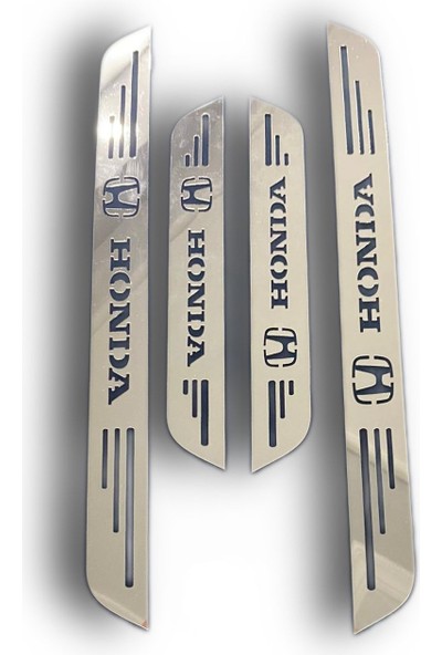 Fam Honda Kapı Eşik Nikelajı 4'lü Set