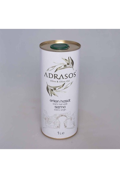 Adrasos Erken Hasat Sızma Zeytinyağı 1 Lt