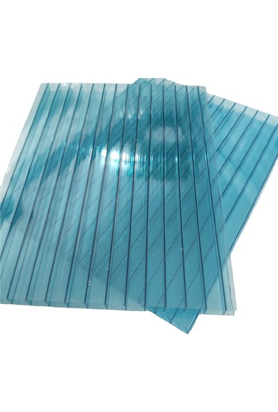 Alrita 150X210X4 mm Mavi Oluklu Polikarbon Levha Alrita 150X210X4 mm Mavi Oluklu Polikarbon Levha