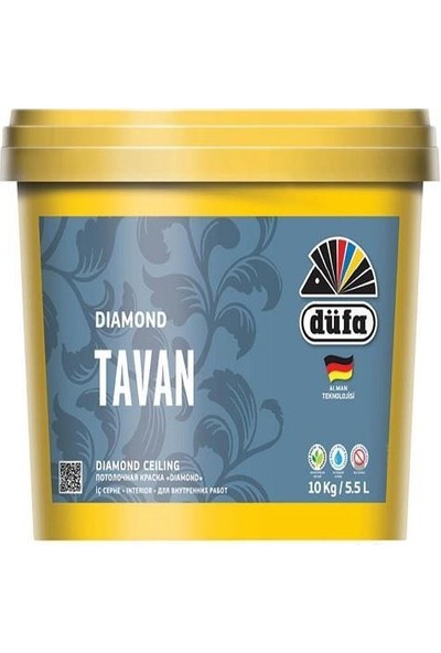 Düfa Diamond Tavan Boyası 10 kg Beyaz Düfa Diamond Tavan Boyası 10 kg Beyaz
