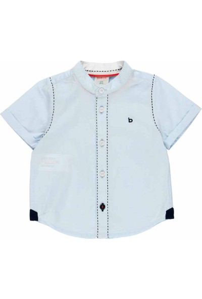Boboli Erkek Çocuk Pamuk Gömlek Mavi Boboli Erkek Çocuk Pamuk Gömlek Mavi