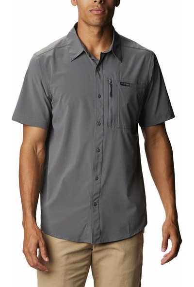 Columbia Triple Canyon Solid Short Sleeve Iı Erkek Gömlek AO0753