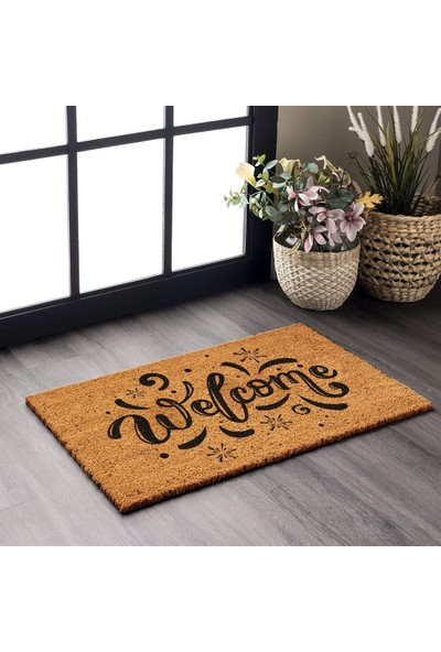 Decovetro Paspas Welcome Desenli Kapı Önü Paspası