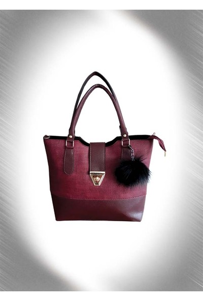 Liderler Bordo El ve Omuz Çantası Liderler Bordo El ve Omuz Çantası