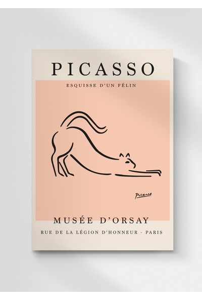 Art House Collective Pablo Picasso Poster - The Cat - Tablo Ölçülerinde ve Yüksek Çözünürlükte - Çerçevesiz Poster Art House Collective Pablo Picasso Poster - The Cat - Tablo Ölçülerinde ve Yüksek Çözünürlükte - Çerçevesiz Poster