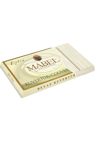 Mabel Beyaz Kuvertür 1 kg Mabel Beyaz Kuvertür 1 kg