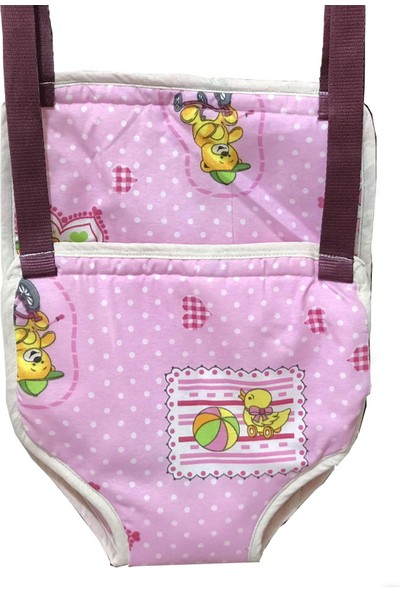 El Yapımı Ayıcık ve Ördek Desenli Kız Bebek Hoppalası El Yapımı 18 kg Taşıma Kapasiteli El Yapımı Ayıcık ve Ördek Desenli Kız Bebek Hoppalası El Yapımı 18 kg Taşıma Kapasiteli