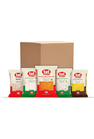 Tat Gıda Kolisi (5'li Paket) 5 kg