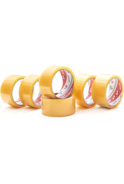 Ve-Ge 45MM x 40 M Şeffaf Bant Bufalo 1paket 6ADET Ve-Ge 45MM x 40 M Şeffaf Bant Bufalo 1paket 6ADET
