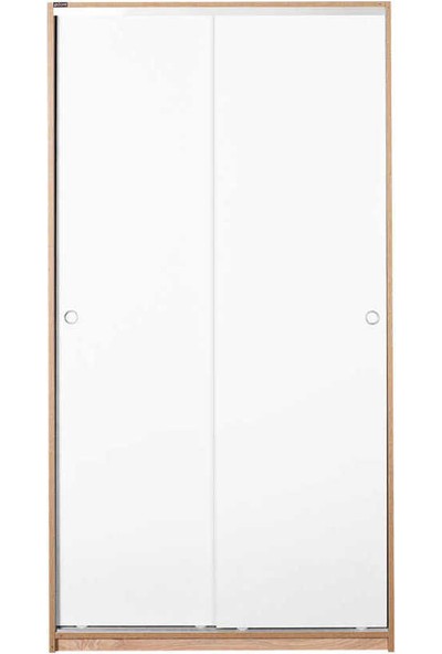 Adore Sürgülü Gardırop - Sonoma-Beyaz