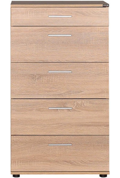 Adore Trendline 5 Çekmeceli Şifonyer-Sonoma