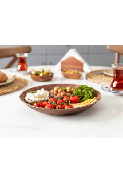 Madame Coco Angers Üç Bölmeli Yuvarlak Çerezlik Madame Coco Angers Üç Bölmeli Yuvarlak Çerezlik