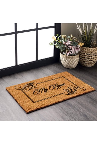 Decovetro Paspas My Home Desenli Kapı Önü Paspası