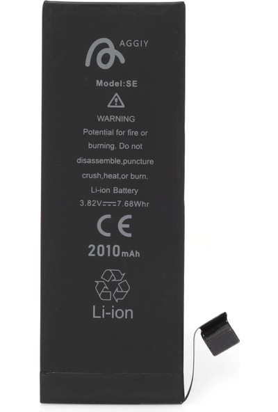 Aggiy Apple iPhone Se2 Uyumlu 2210 Mah Güçlendirilmiş Batarya Aggiy Apple iPhone Se2 Uyumlu 2210 Mah Güçlendirilmiş Batarya