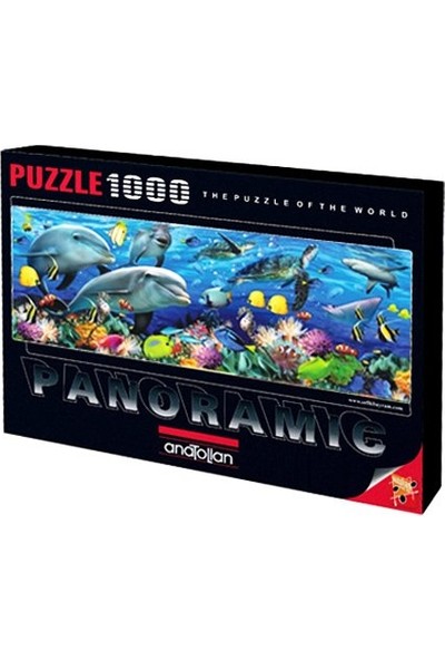 Anatolian 1009 Anatolian Denizin Altında 1000 Parça Panaromic Puzzle Anatolian 1009 Anatolian Denizin Altında 1000 Parça Panaromic Puzzle
